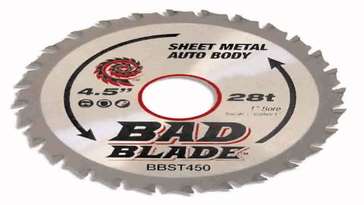 KwikTool USA BBST450 C7 Bad Blade Super Thin 4 12 28 Tooth 1 Arbor With ...