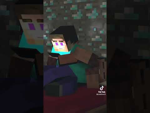 tik tok minecraft herobrine and Steve😆😆ضحك😂 - YouTube