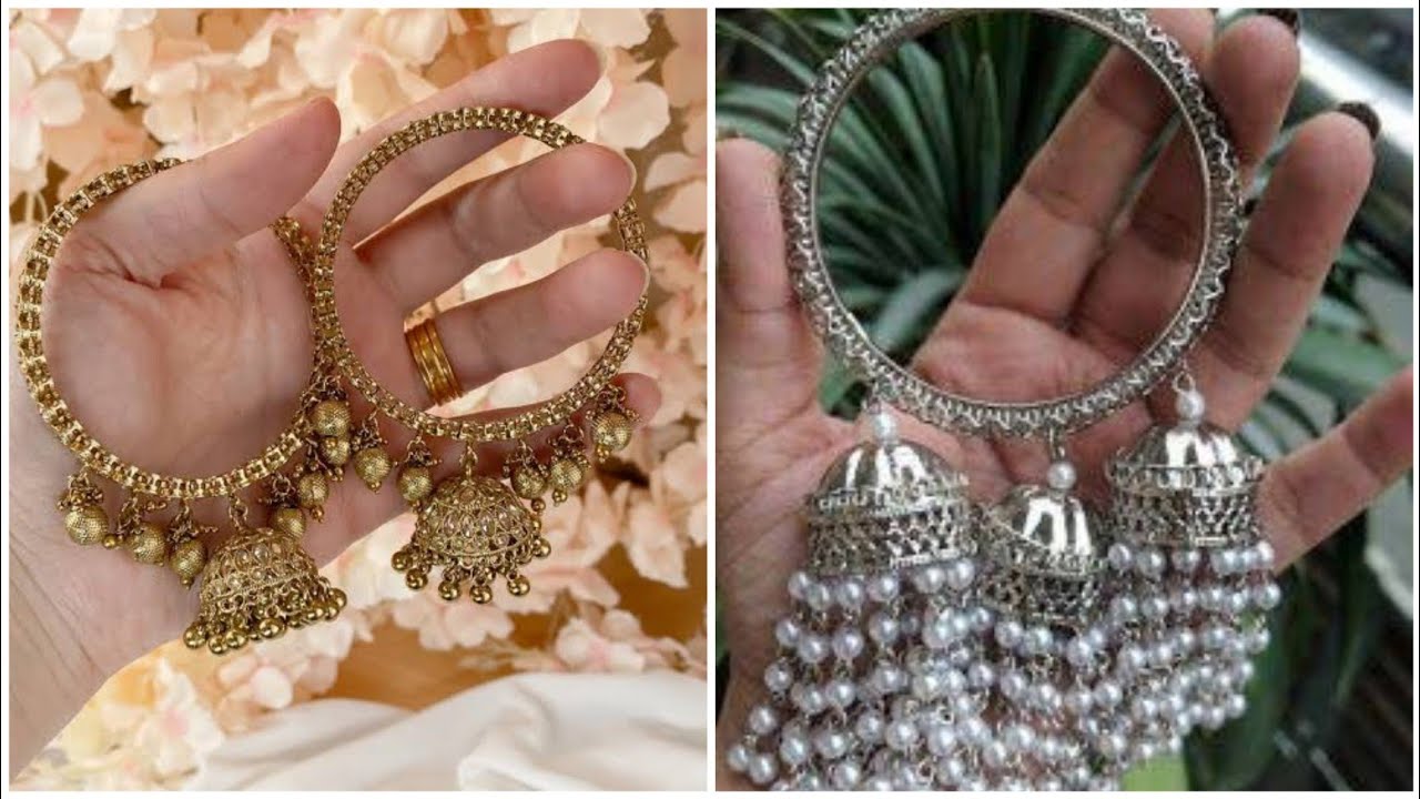 Beautiful & Unique Jhumka Bangles Designs In 2023/Jhumka Bangles ...