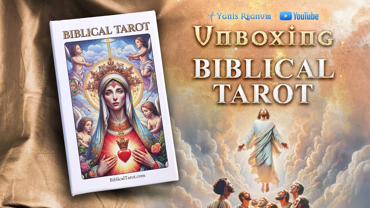 BIBLICAL TAROT 🔮 | NUEVO UNBOXING carta a carta de las ESCRITURAS | El ...