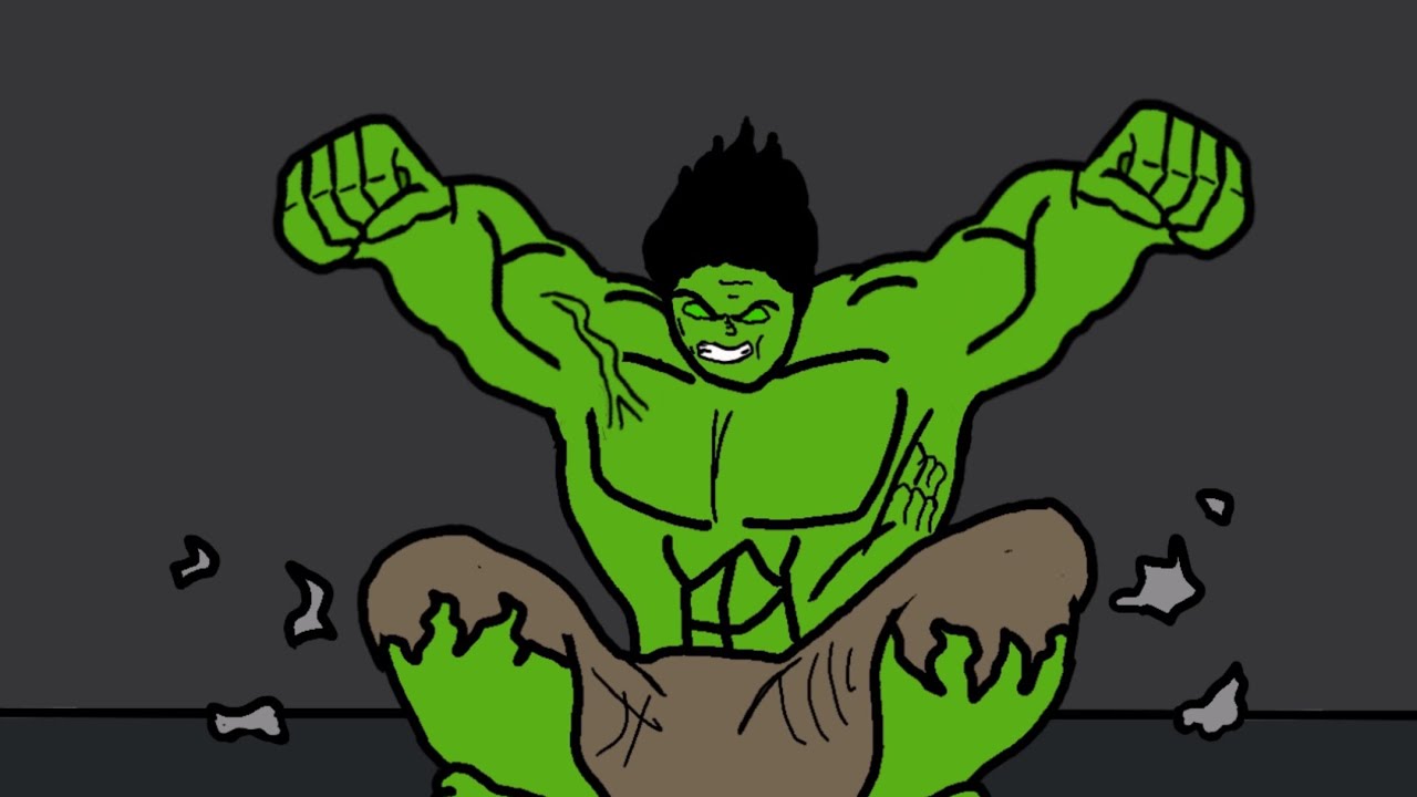 Hulk fan made transformation #hulk #hulktransformation #mcu #thor # ...