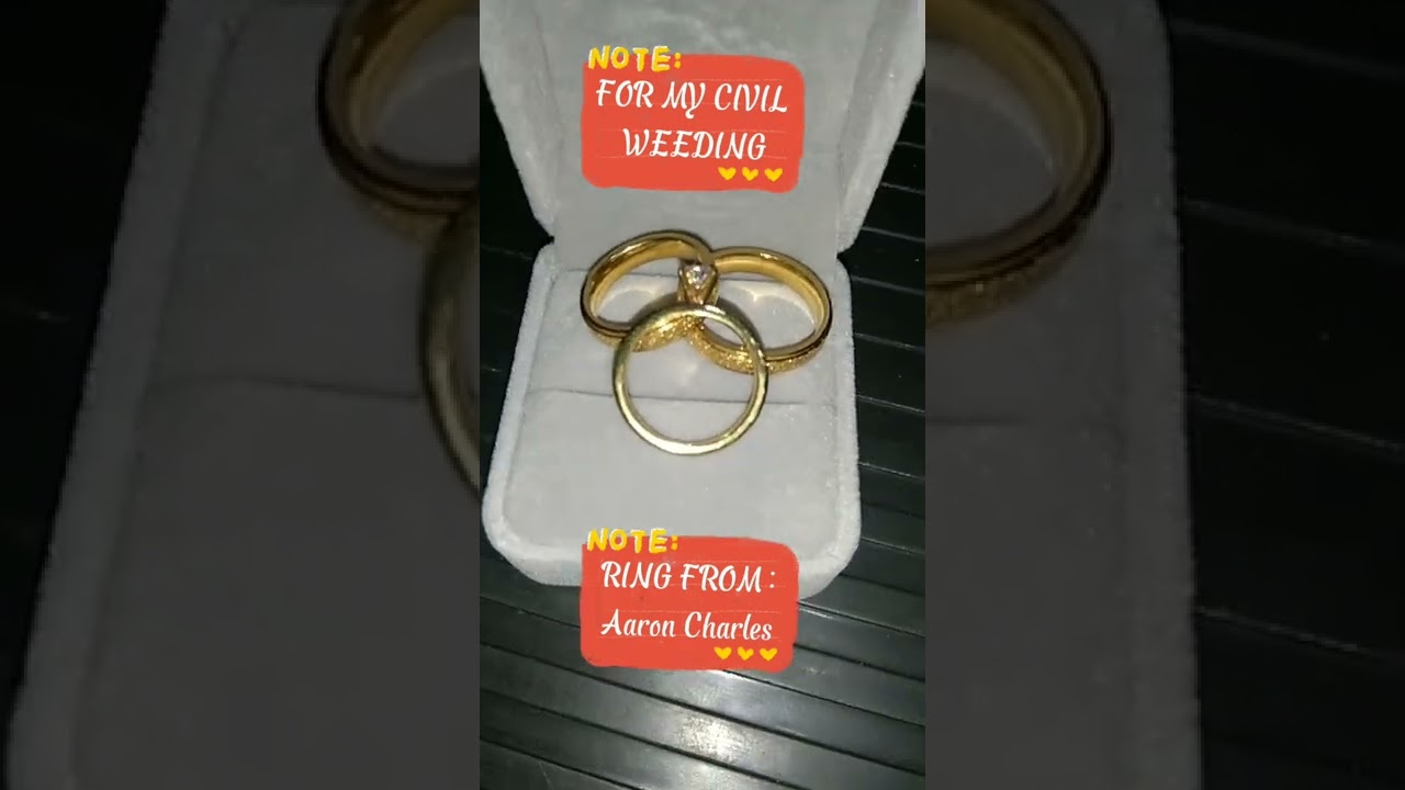 RING FOR MY CIVIL WEEDING//FROM @Aaron Charles - YouTube