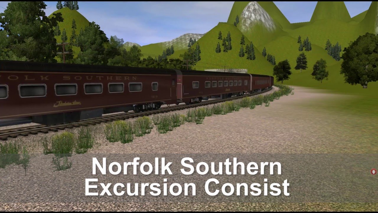 Peter's Trainz: Norfolk Southern Excursion Cars Promo (Official) - YouTube