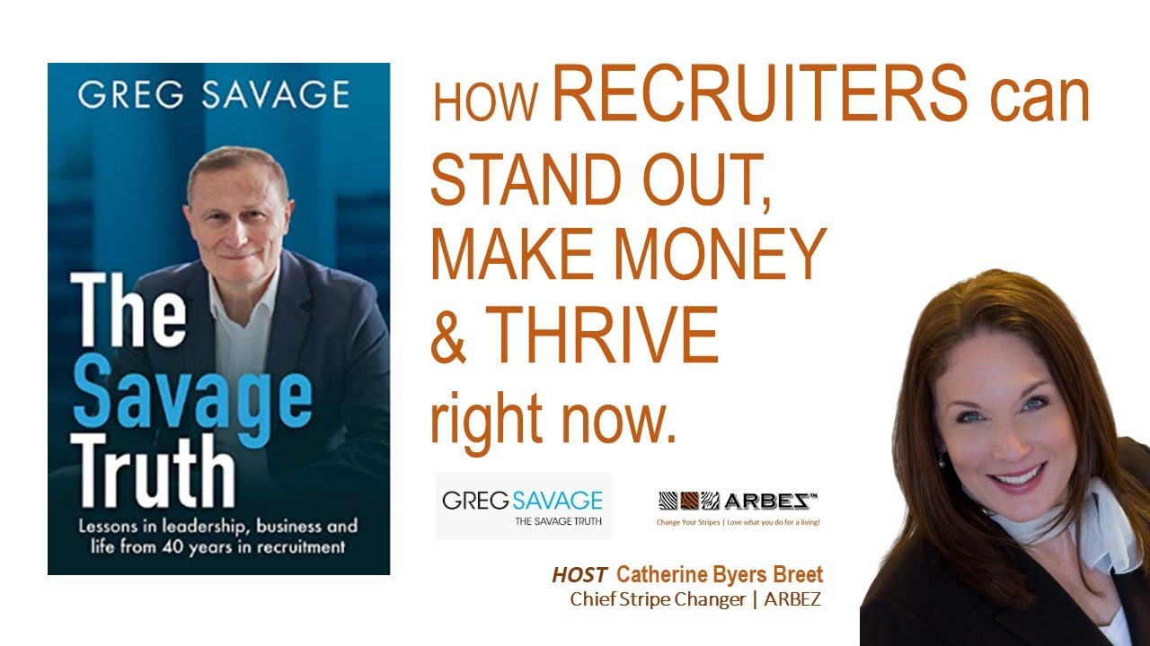 How RECRUITERS can STAND OUT, MAKE MONEY & THRIVE right now with Greg ...
