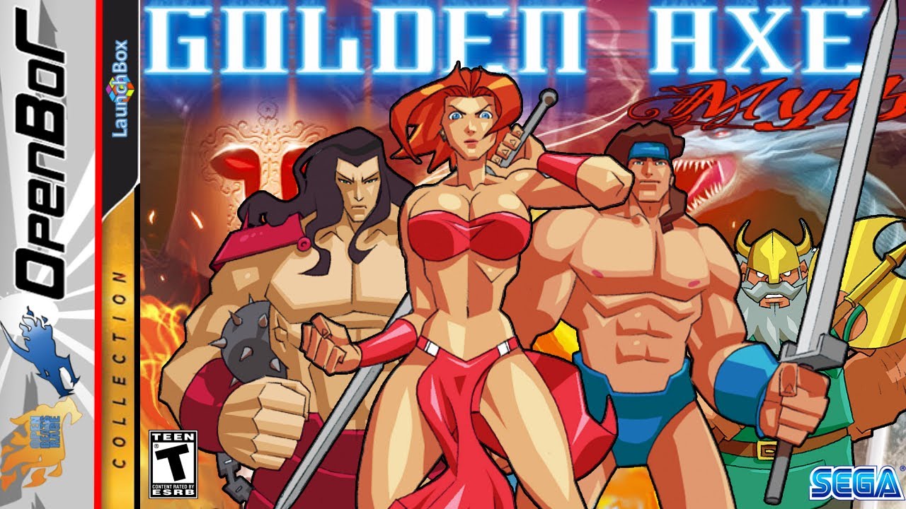 Golden Axe Myth - [Openbor] Longplay - YouTube