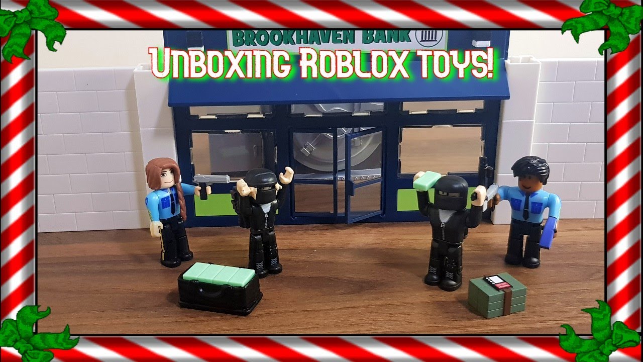 Unboxing ROBLOX TOYS! I Roblox Brookhaven: Outlaw and Order [Christmas ...