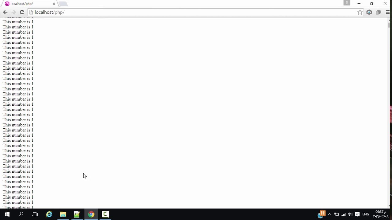 While And For Loop الحلقات التكرارية Youtube
