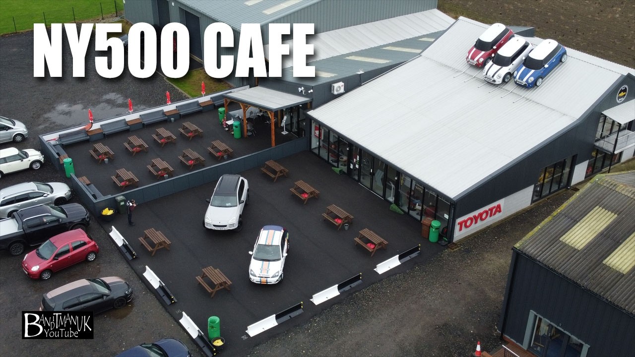 NY500 Café. A petrolhead's must-do destination in North Yorkshire - YouTube