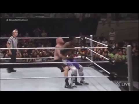 Brock Lesnar German Suplex Kofi kingston - YouTube