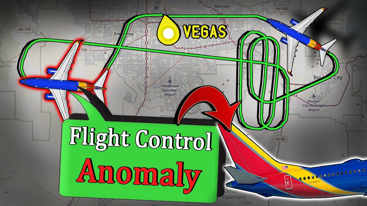 RUDDER FAILURE on Southwest B737 | Emergency Return to Vegas - YouTube