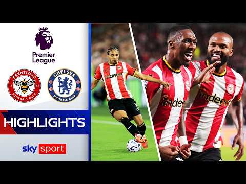 Kevin Schades Brentford is on Fire 🔥 | FC Brentford - FC Chelsea | Highlights - Premier League