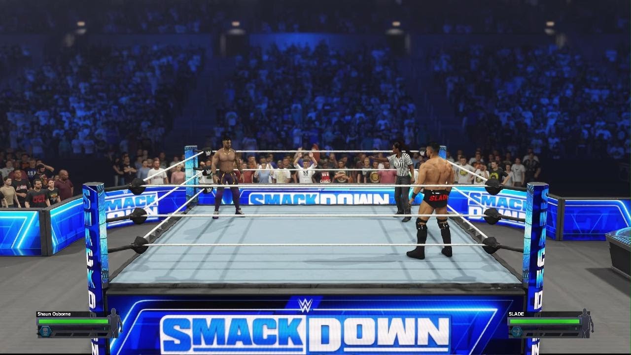WWE 2k24 myRise: Who tf is Slade? Shaun finds out! - YouTube
