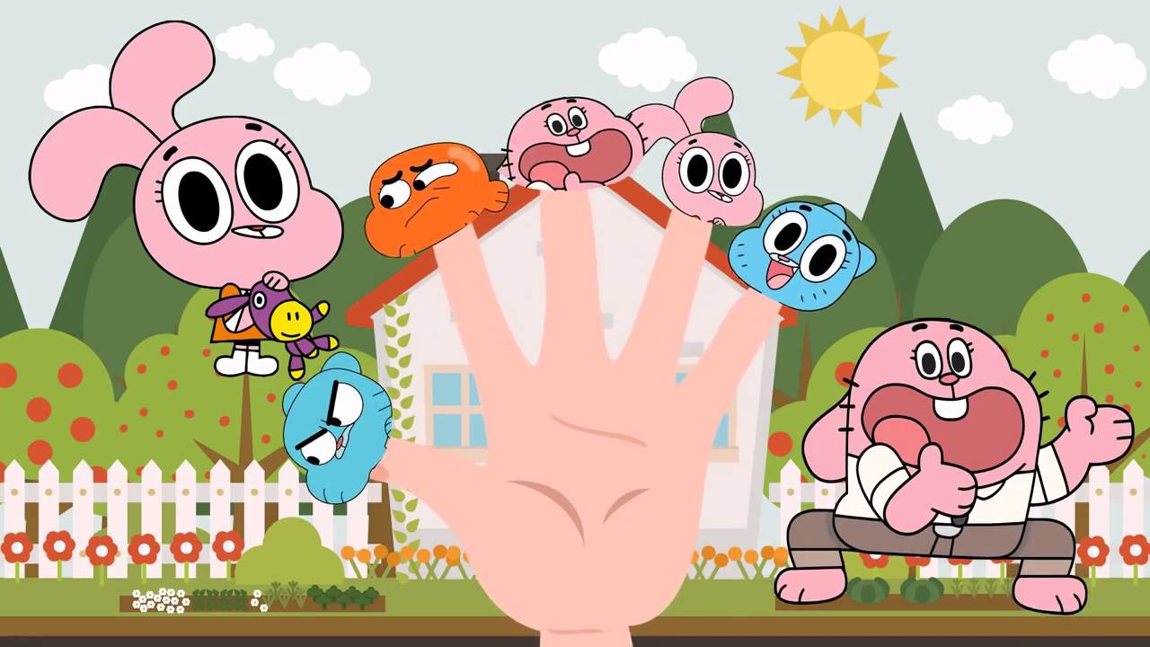 The Amazing World Of Gumball | Finger Family Cartoon | Daddy Finger ...