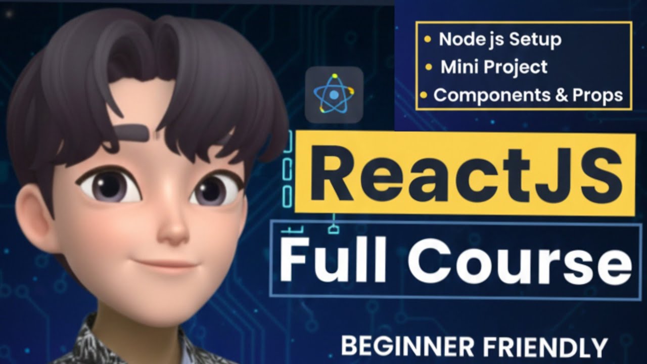 ReactJS Tutorial for Beginners full course basic #tech #technology # ...