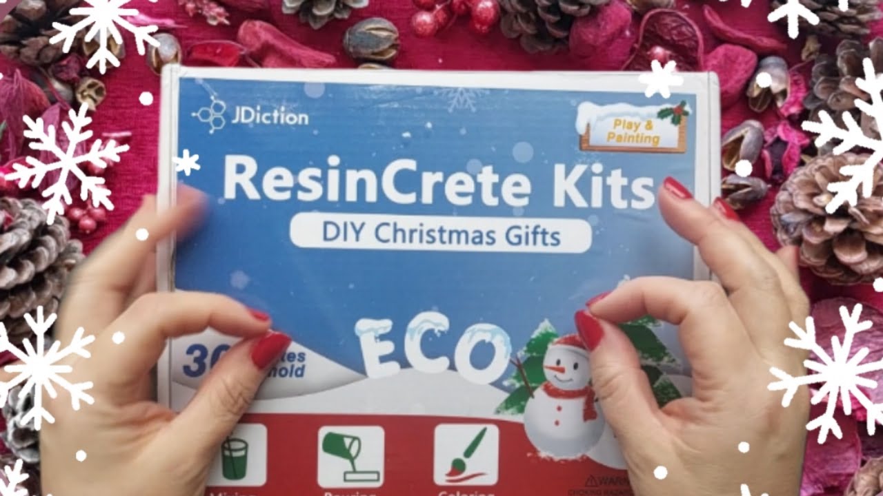 Resin Crete Christmas kit - YouTube