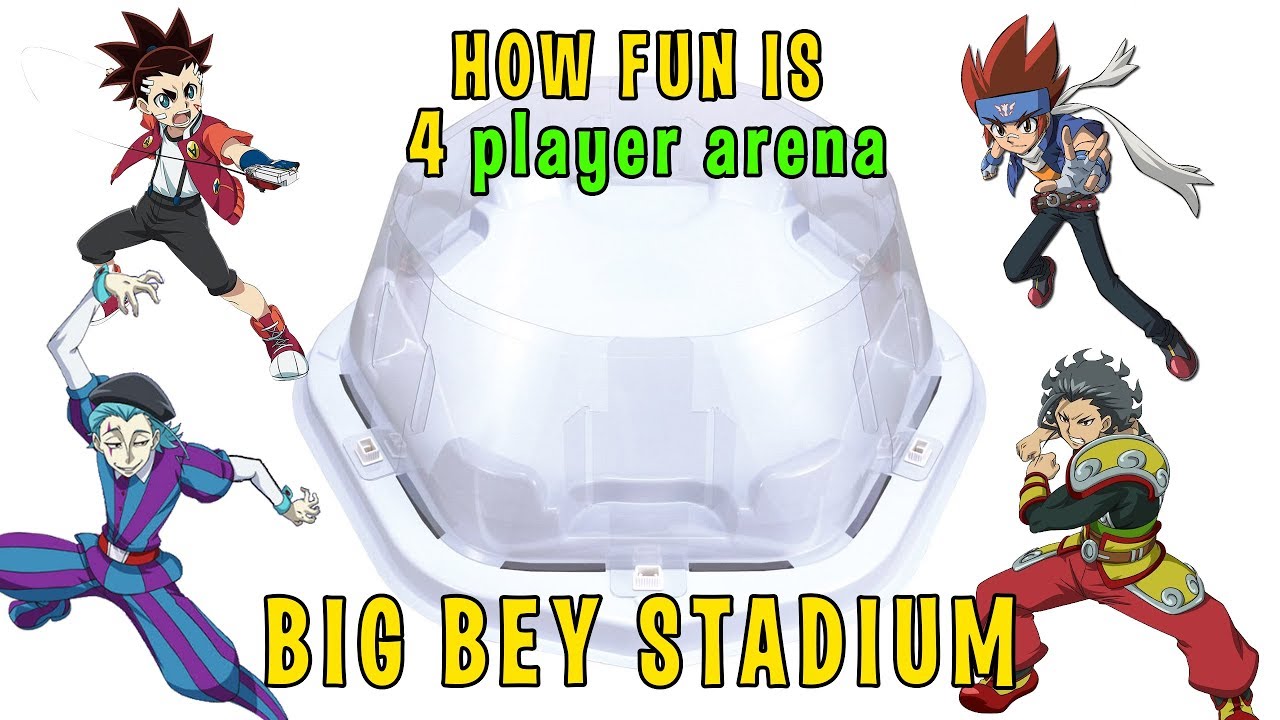 BIG BEY STADIUM BEYBLADE BURST - YouTube