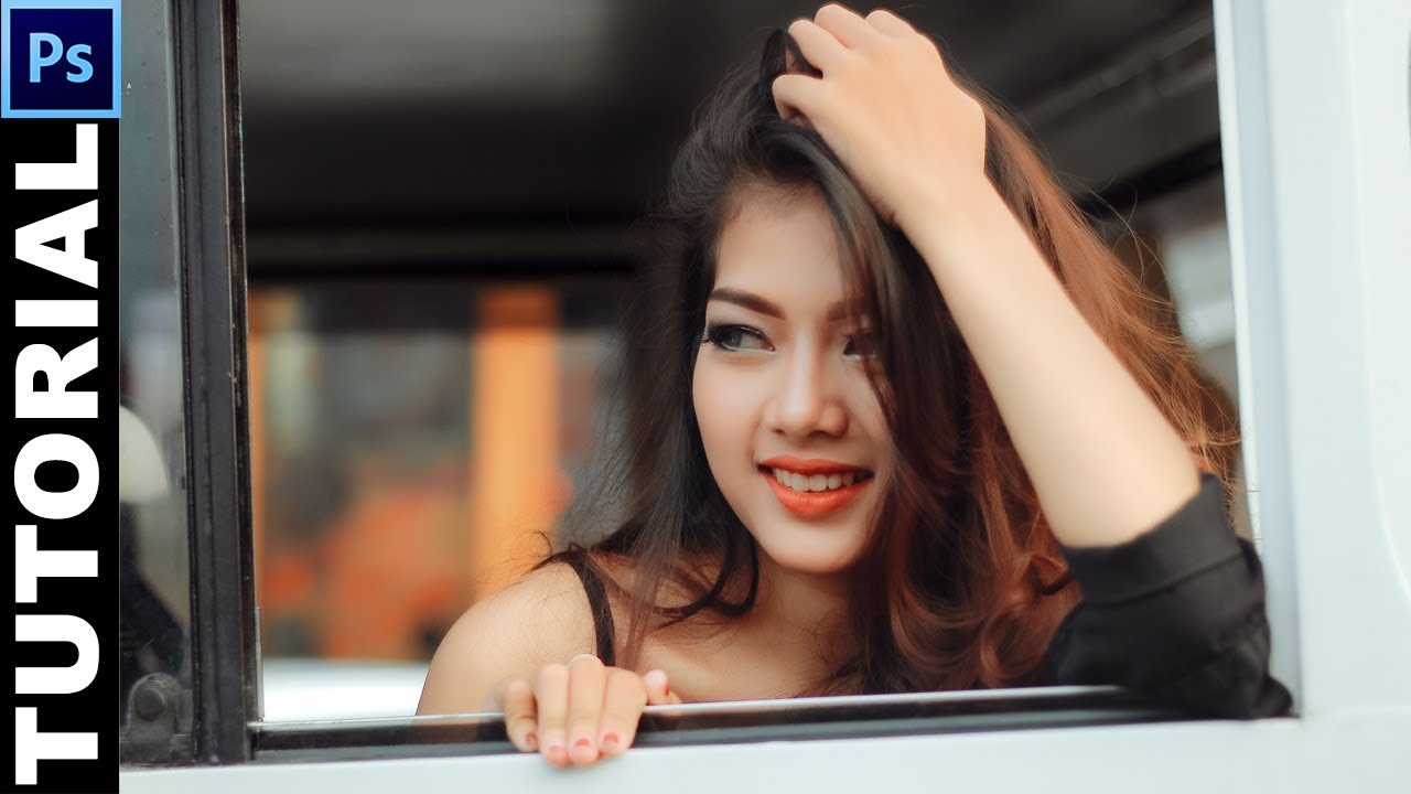 TUTORIAL PHOTOSHOP Cara Edit Foto Model Yang Natural PART I - YouTube
