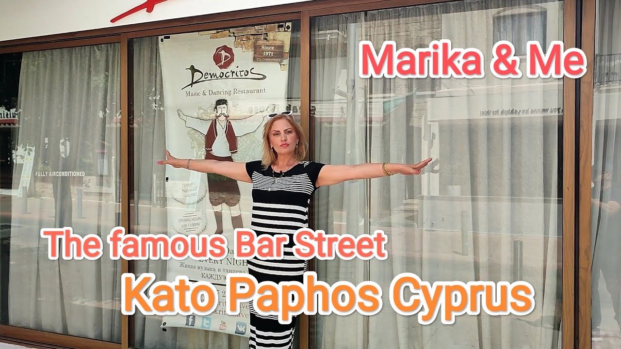 Let's take a look around the Paphos Bar Street.. Bar Street Kato Paphos ...