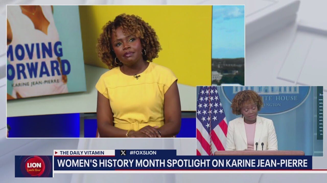 Former White House Press Secretary Karine Jean-Pierre on 'Moving ...