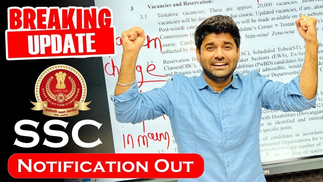 Biggest update ! Ssc Notification 2022! Tier-1 qualifying! Gs/Gk ...