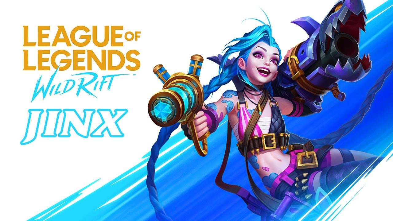 League of Legends: Wild Rift - JINX Gameplay Walkthrough (iOS, Android ...