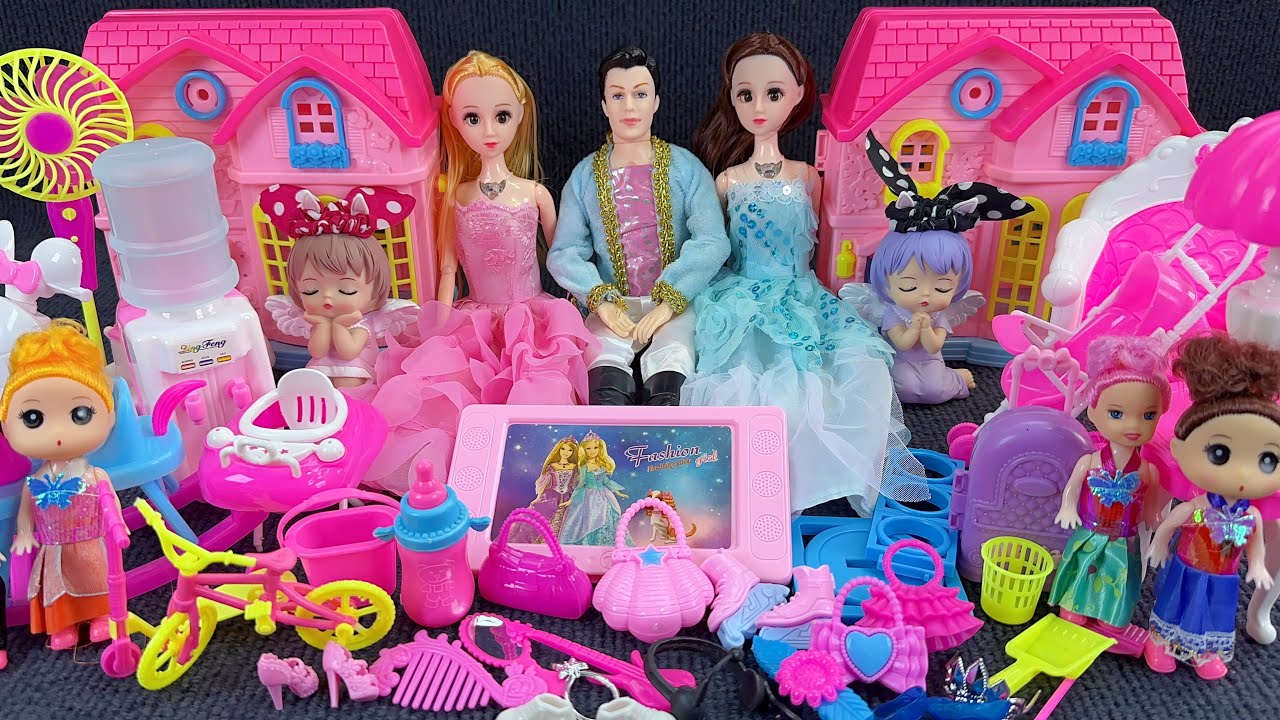10 Minutes Satisfying with Unboxing Cute Princess House Toys Collection ...