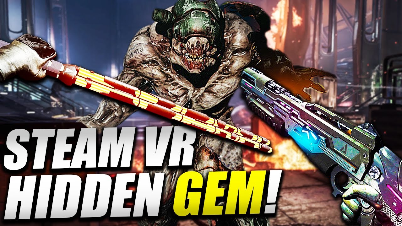 INSANE VR SPACE SHOOTER // A Tech Cybernetic Gameplay PCVR - YouTube