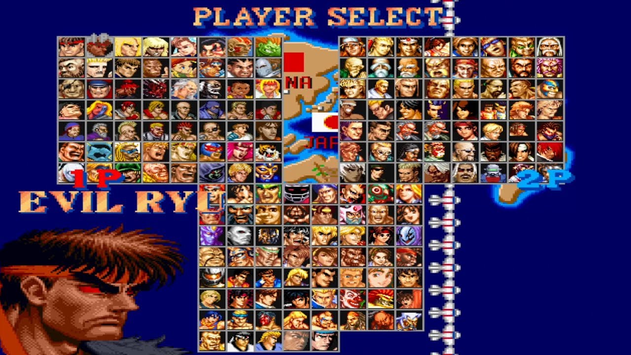 Street Fighter 2 Deluxe 2 New Version (Hardest) Evil Ryu - YouTube