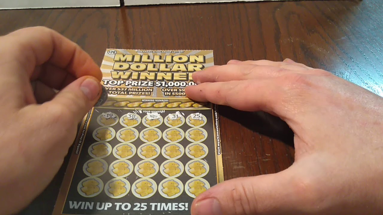WINNER!!! PROFIT!!! $20 MILLION DOLLAR WINNER ARKANSAS SCRATCH OFF ...