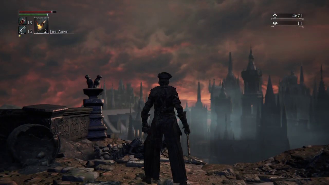 Bloodborne - Roaming the Cathedral Ward! - YouTube