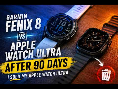 Garmin Fenix 8 After 90 Days — I Sold My Apple Watch Ultra