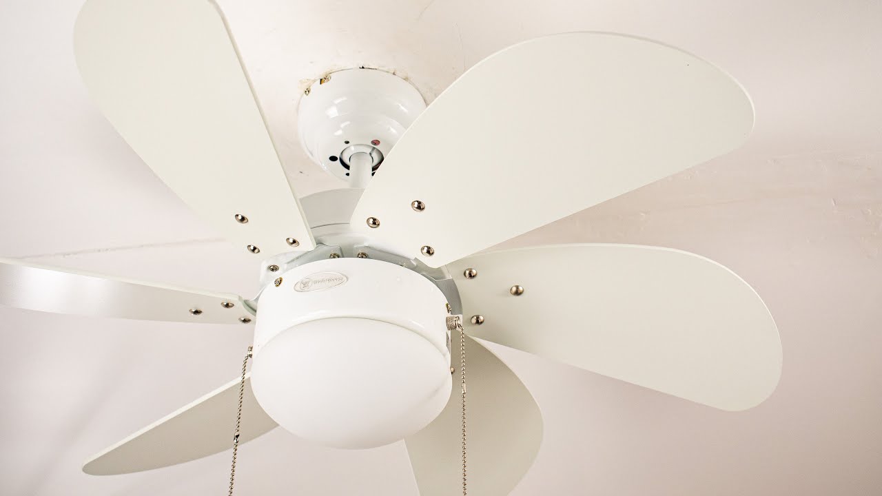 30" Westinghouse Turbo Swirl Ceiling Fan - YouTube