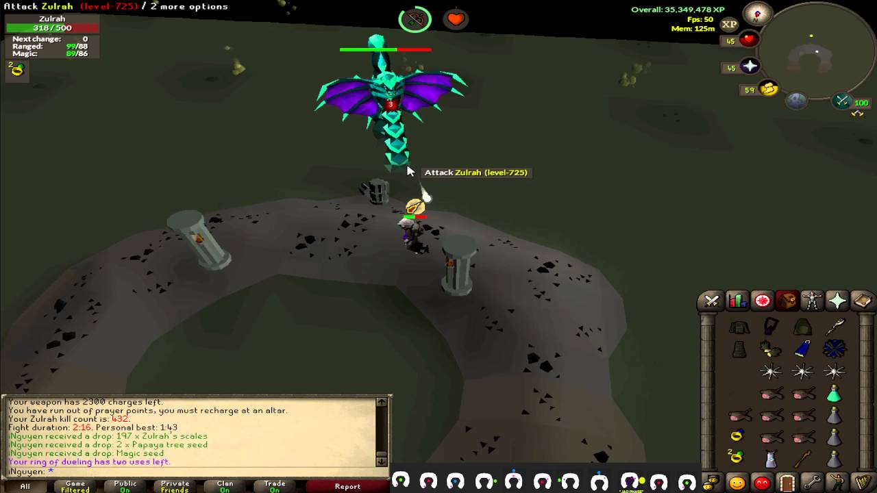 Zulrah Rotation 2 - YouTube
