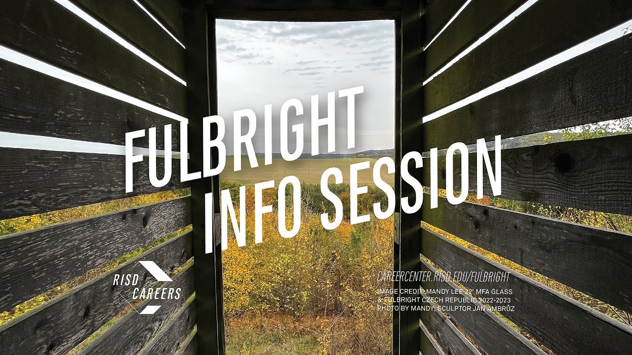 RISD Careers: Fulbright Info Session - YouTube