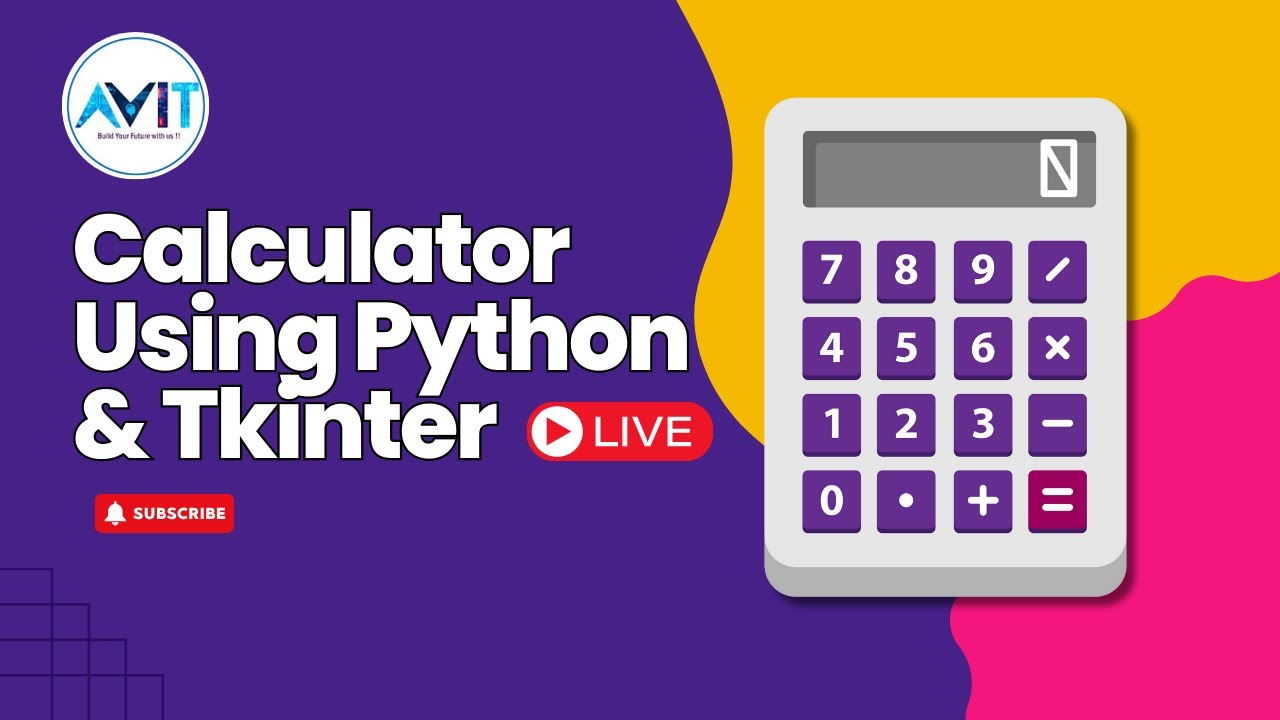 🚀 Python Tkinter Calculator App Live Coding Session 💻🎉 Youtube
