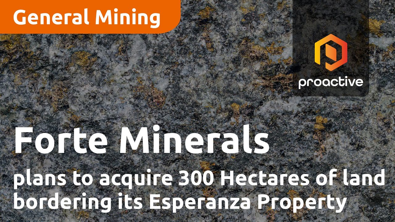 Forte Minerals plans to acquire 300 hectare of land bordering its ...