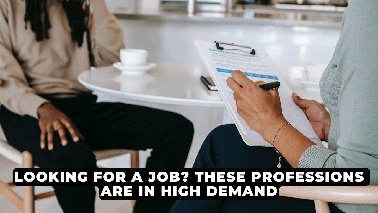 These professions are in HIGH demand | NEWS IN A MINUTE - YouTube