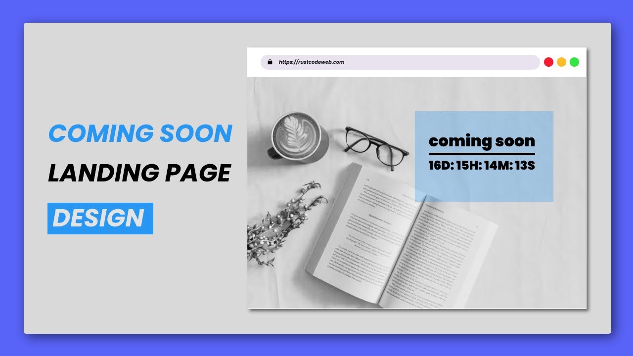 Coming Soon Website Template | Coming Soon Landing Page | HTML , CSS ...