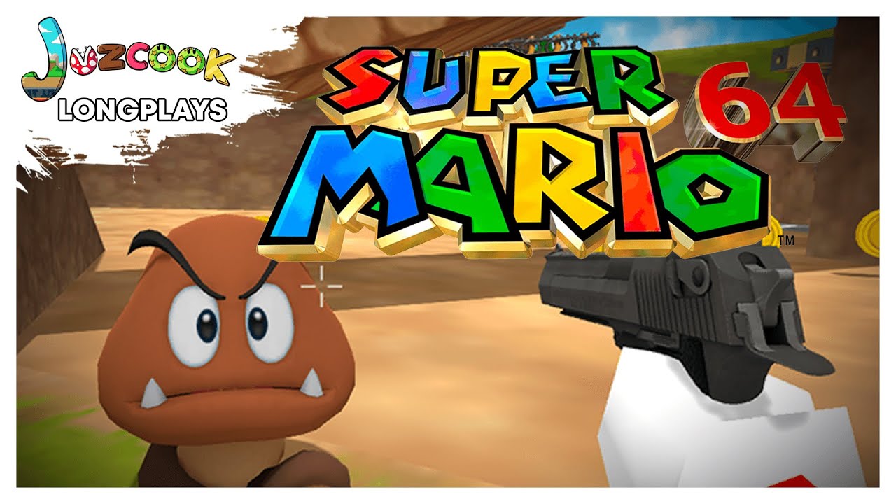 Super Mario 64 First Person Shooter // 70 Stars (Full Playthrough ...