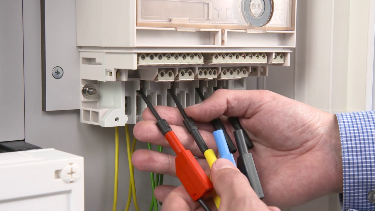 METER TESTING with ZERA - How to configure the clamps of the portable ...
