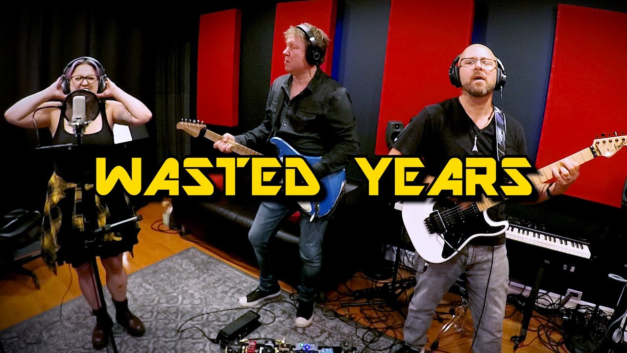 Wasted Years - The Band Geeks with Matt Beck - YouTube