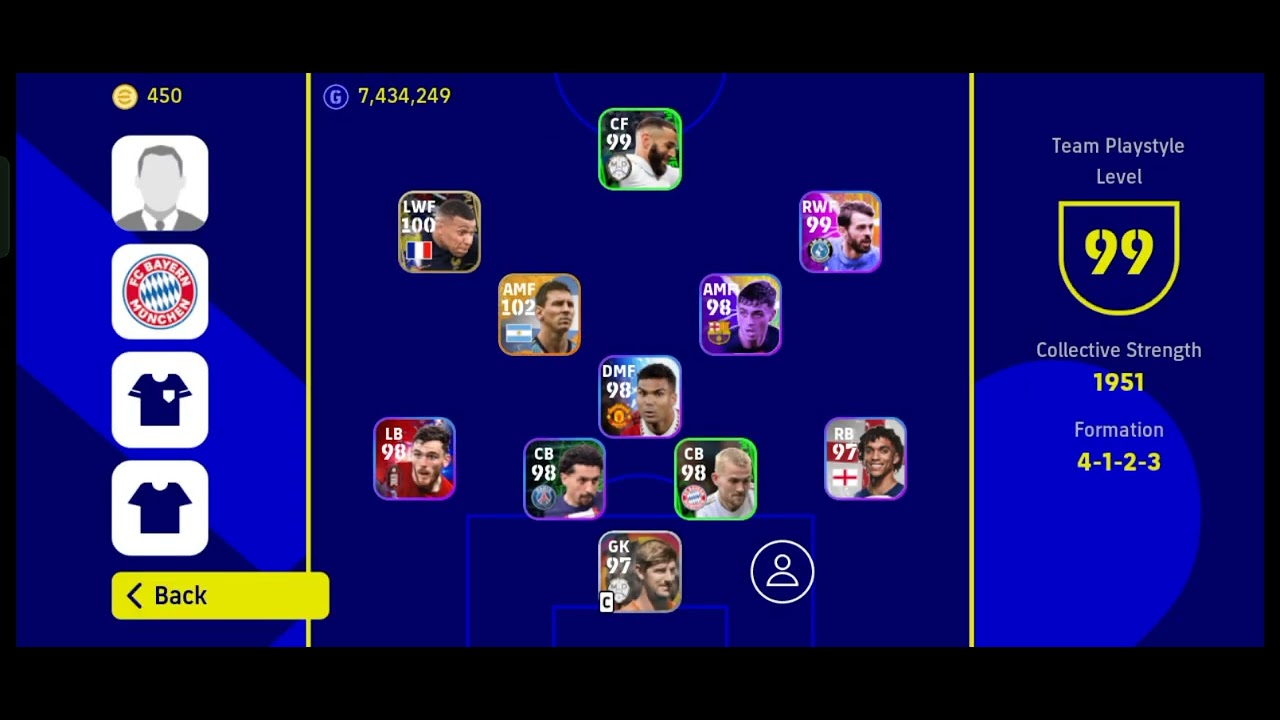 Best Efootball Squad building 😈😍🕊️ - YouTube
