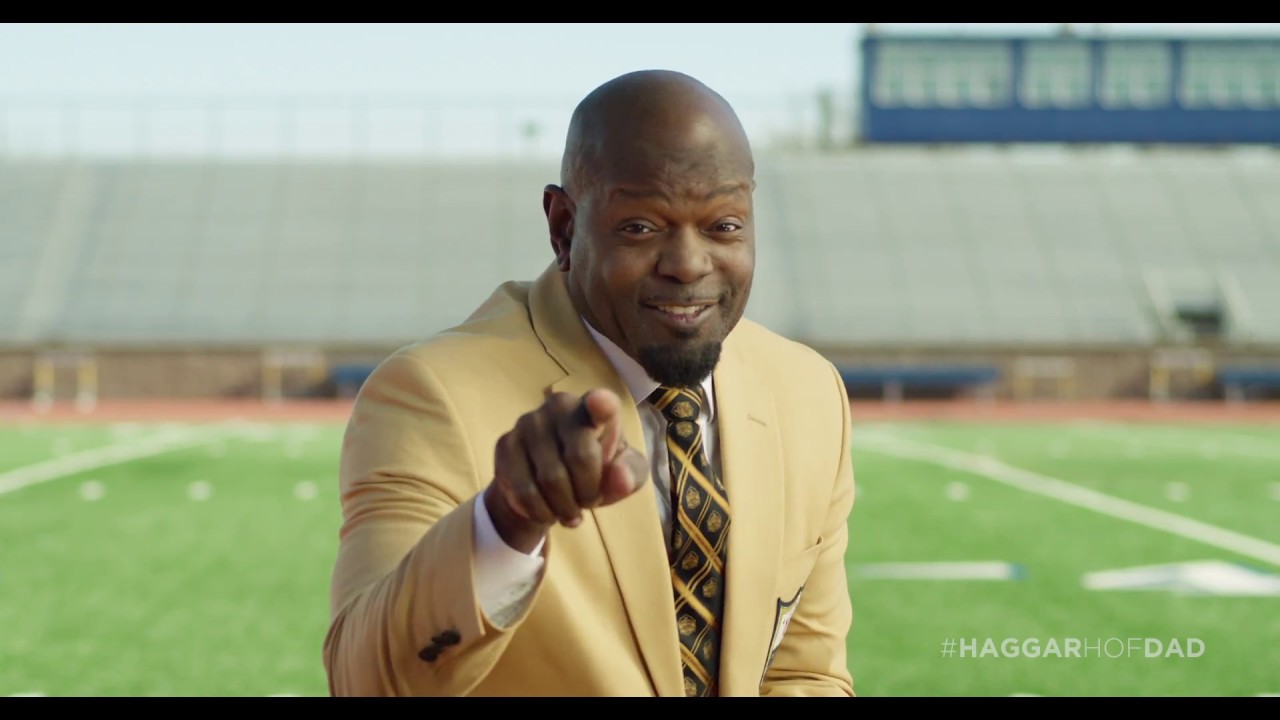 Emmitt Smith's 2018 Haggar Hall of Fame Dads Nomination - YouTube