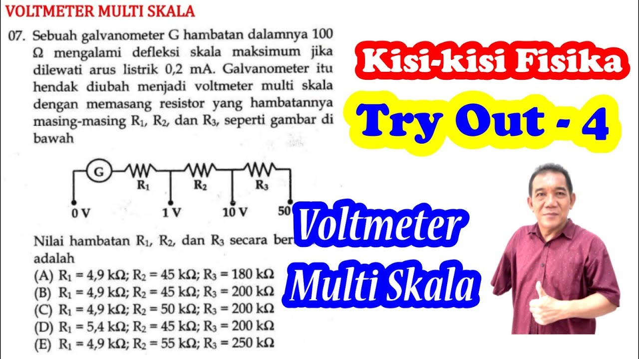 VOLTMETER MULTI SKALA - YouTube