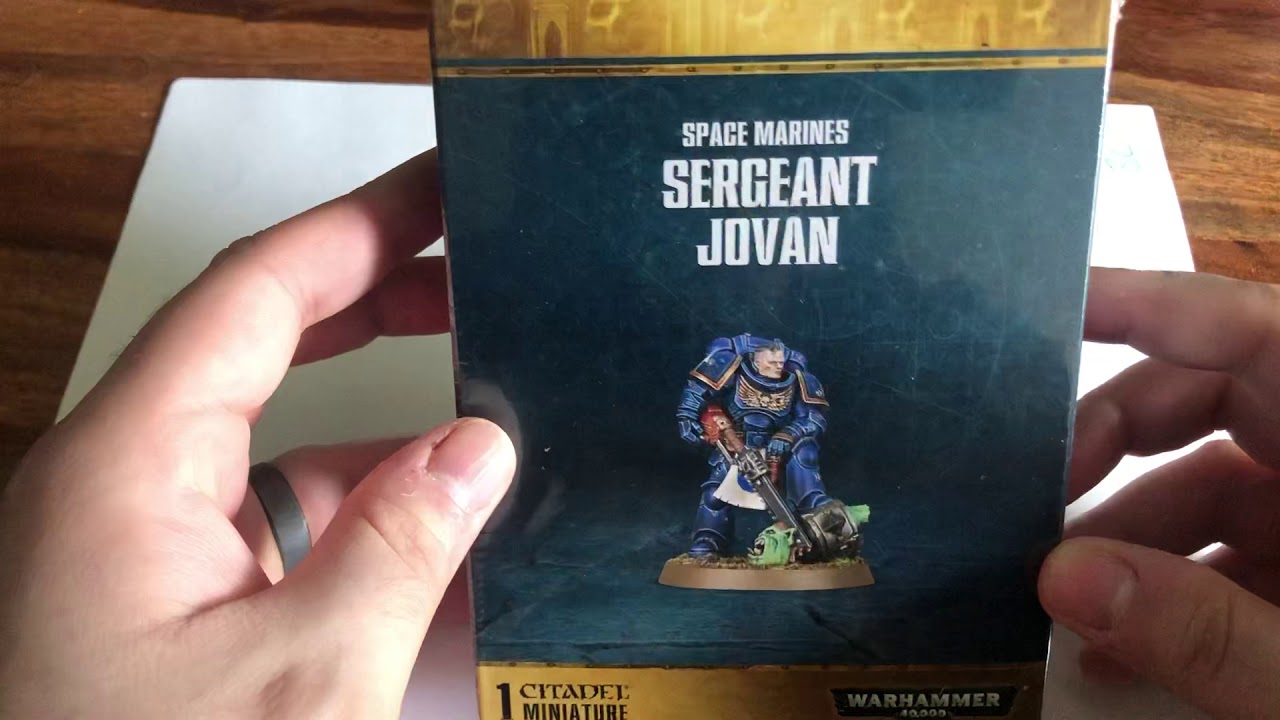 Sergeant Jovan unboxing - YouTube
