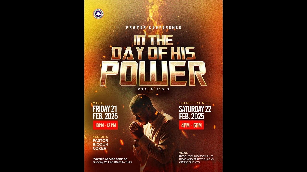 In The Day of HIS Power | Friday Night Vigil | 21 February 2025 - YouTube