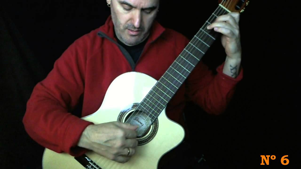 Giuliani 120 Right Hand Studies Nº6 - YouTube
