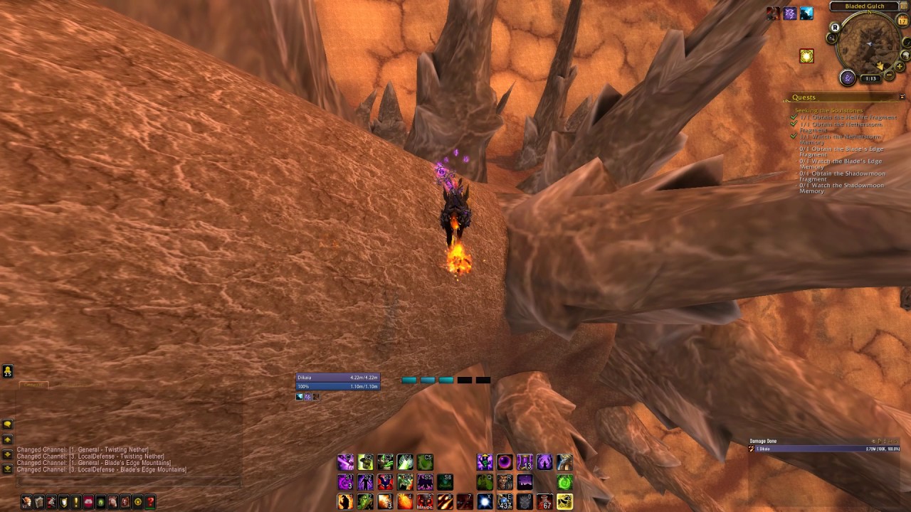 Warlock Green fire at 110! Part 1 of 2. Not commits to only raiding ...