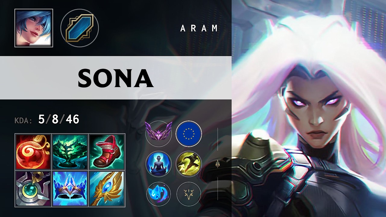 Sona ARAM - EUW Master Patch 26.11 - YouTube