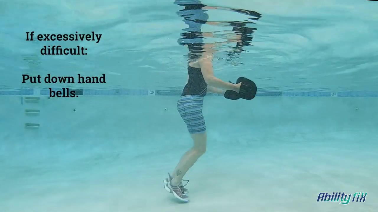 Aquatic Front Back Mogul Exercise - AF Ability Level 5 - YouTube